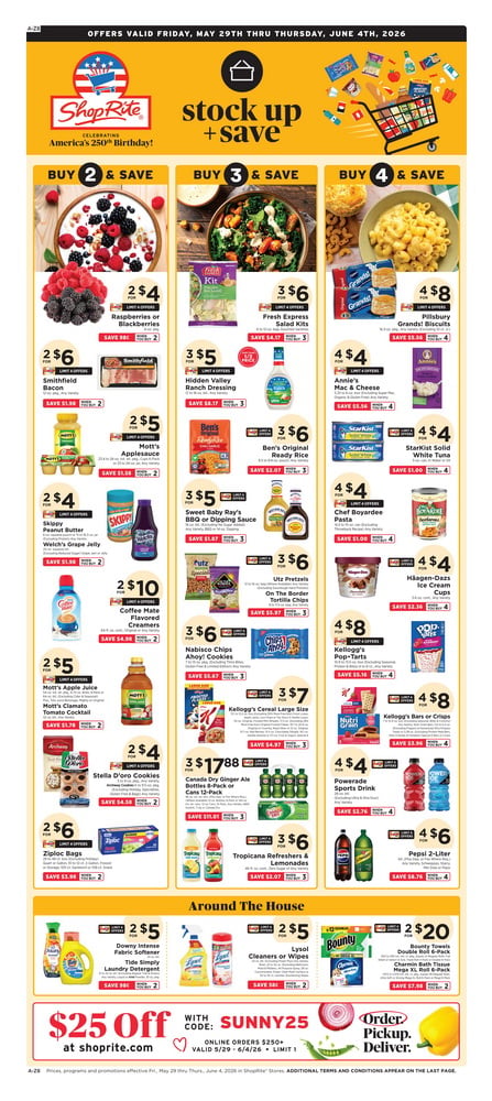 ShopRite Weekly Ad May 29 – Jun 04, 2026