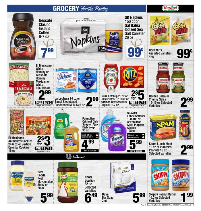 Super King Weekly Ad May 20 – May 26, 2026 (Memorial Day Promotion ...