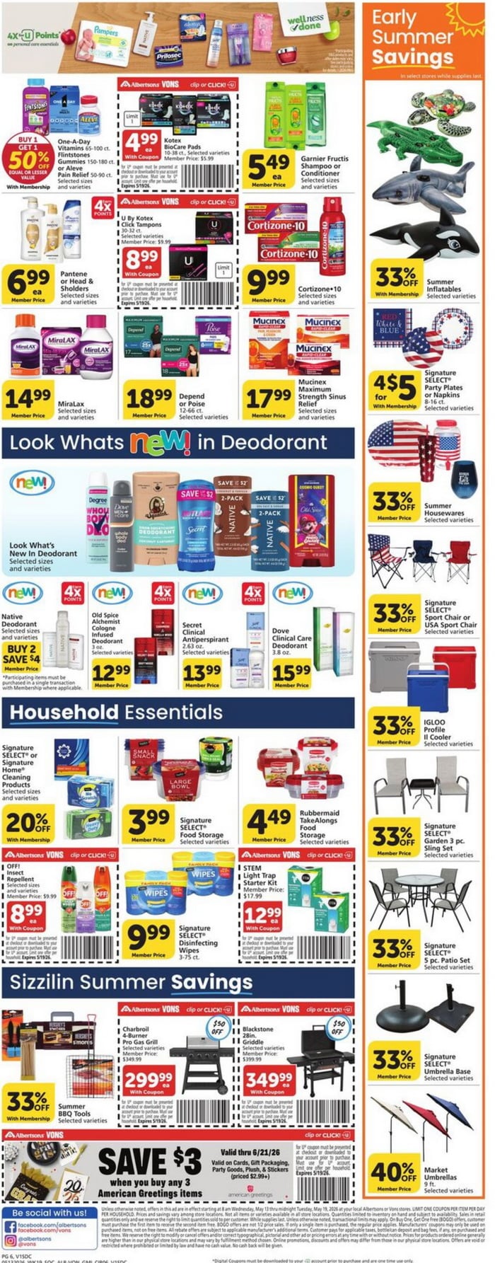 Vons Weekly Ad May 13 – May 19, 2026