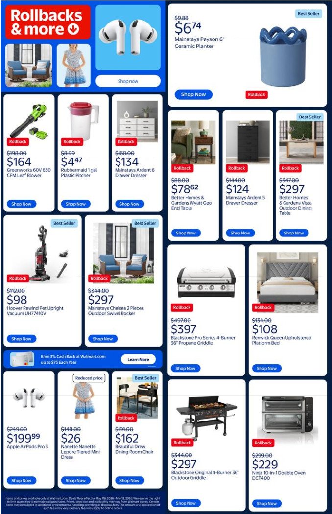 Walmart Weekly Ad May 06 – May 12, 2026