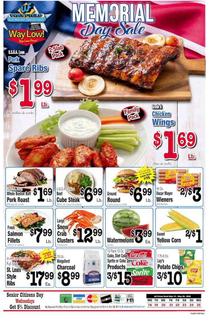 Wayfield Foods Weekly Ad May 18 – May 24, 2026
