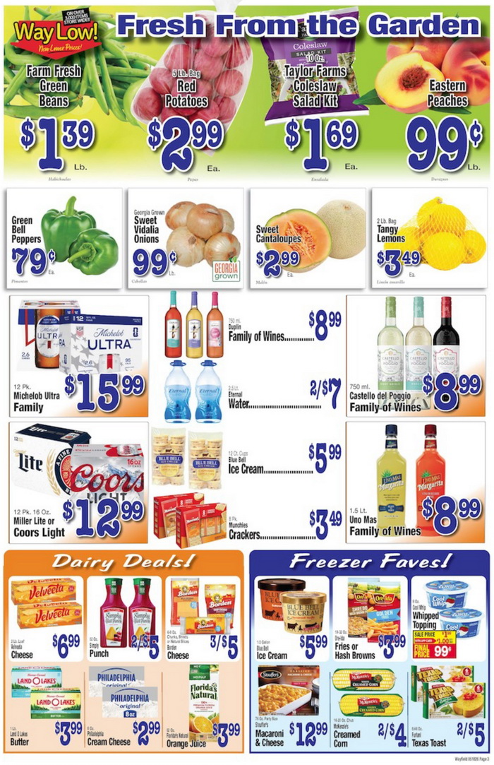 Wayfield Foods Weekly Ad May 18 – May 24, 2026