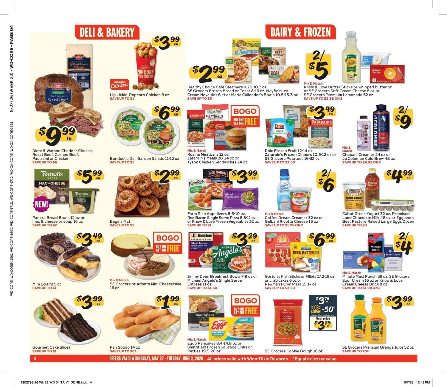 Winn-Dixie Weekly Ad May 27 – Jun 02, 2026