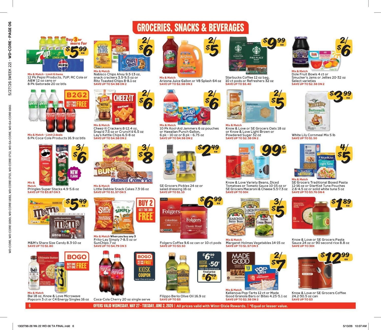 Winn-Dixie Weekly Ad May 27 – Jun 02, 2026