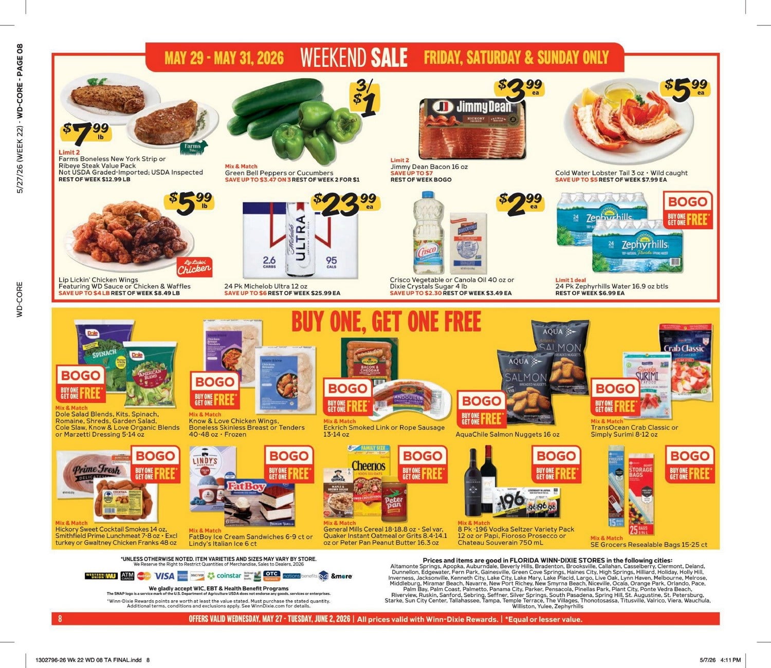 Winn-Dixie Weekly Ad May 27 – Jun 02, 2026