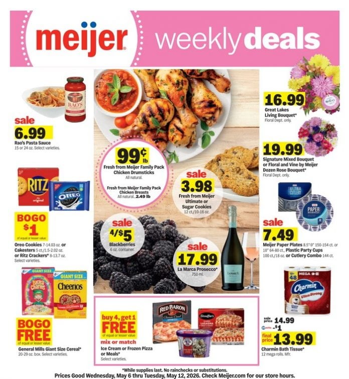 Meijer Weekly Ad May 06 – May 12, 2026 (Mother's Day Promotion Included)