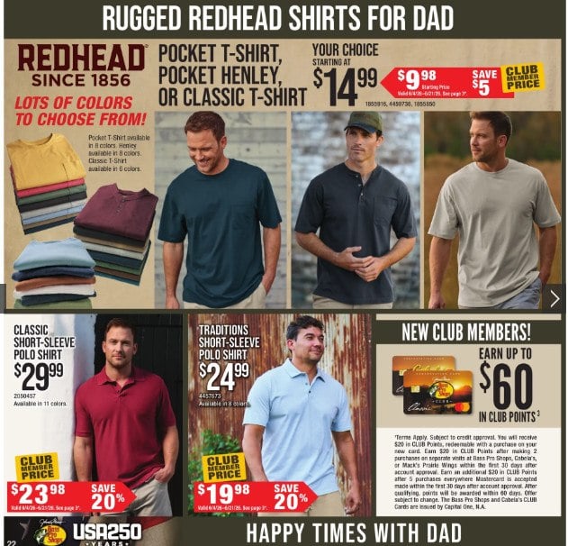 Bass Pro Shops Father's Day Sale Jun 04 – Jun 21, 2026
