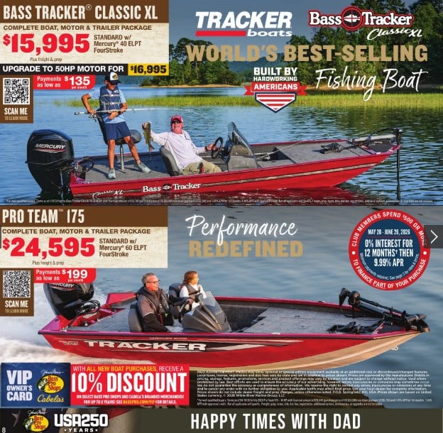 Bass Pro Shops Father's Day Sale Jun 04 – Jun 21, 2026
