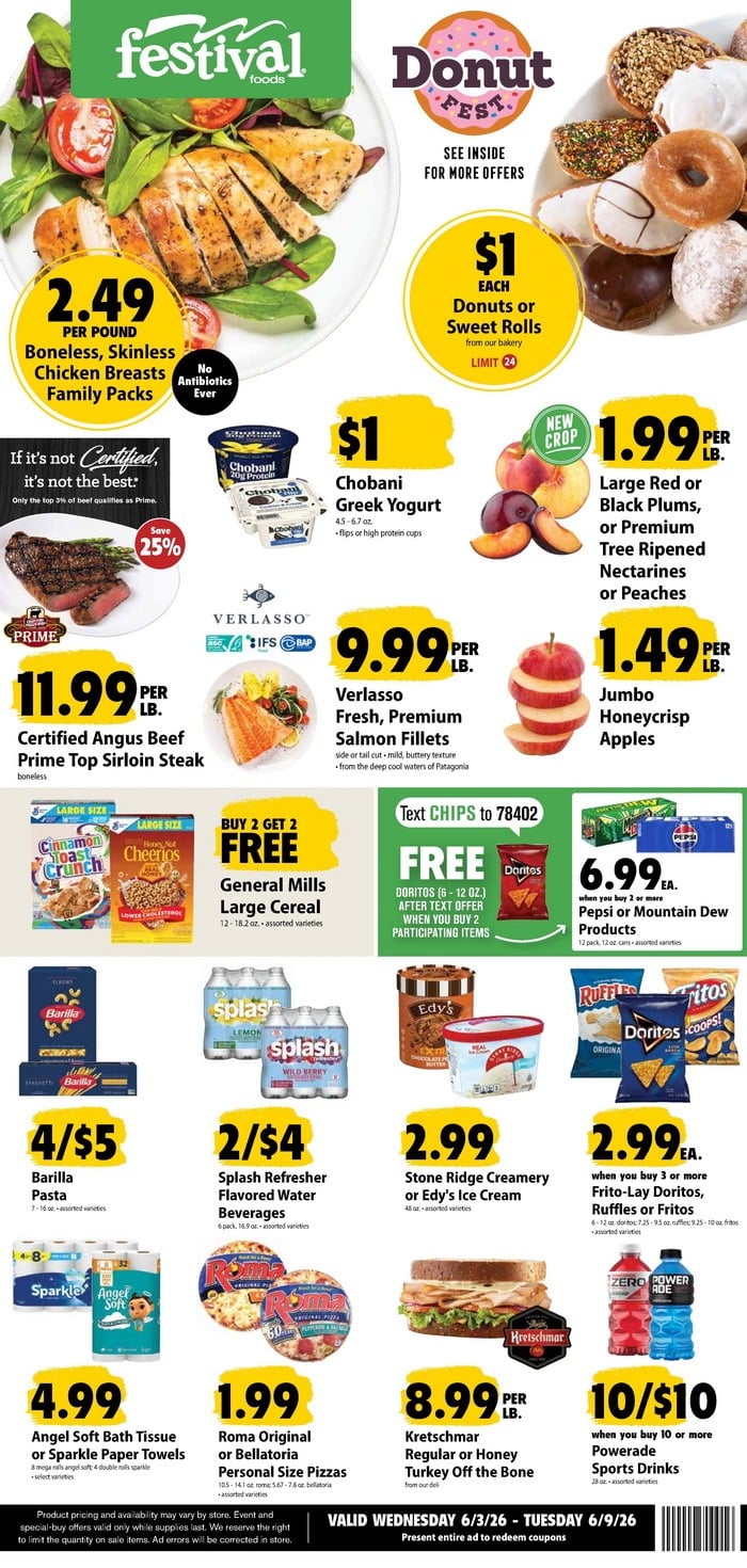 Festival Foods Weekly Ad Jun 03 – Jun 09, 2026