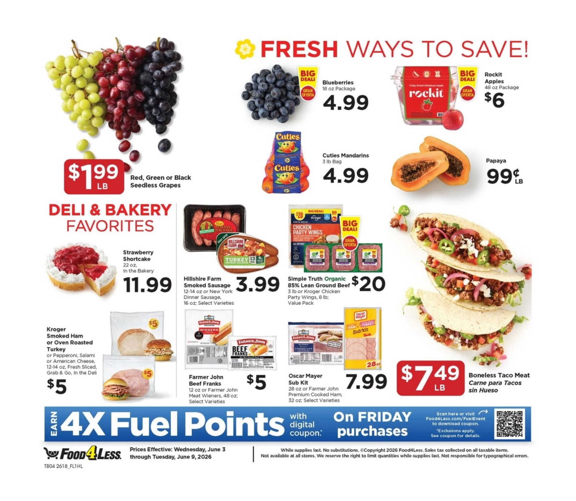 Food 4 Less Weekly Ad Jun 03 – Jun 09, 2026