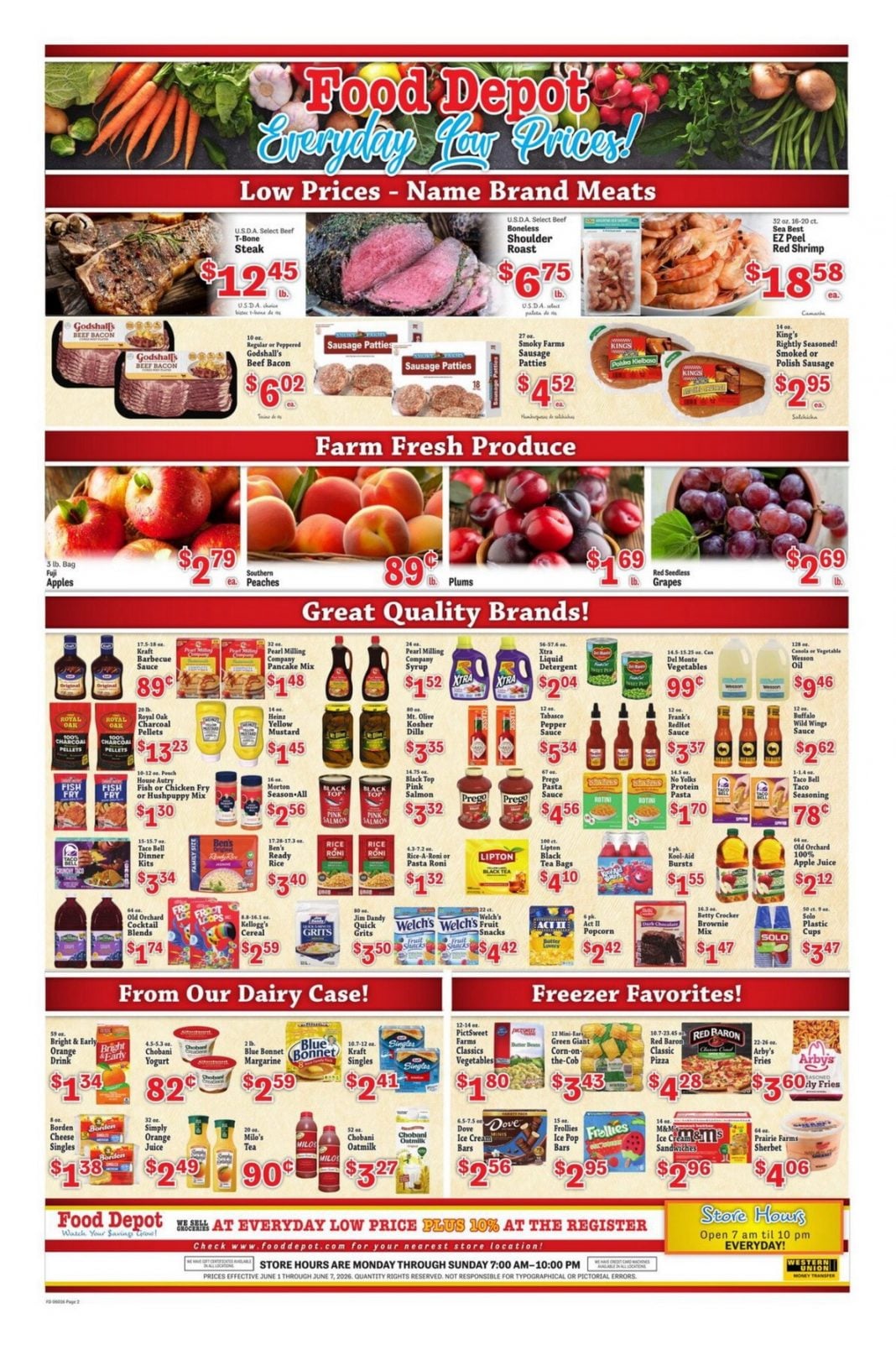 Food Depot Weekly Ad Jun 01 – Jun 07, 2026