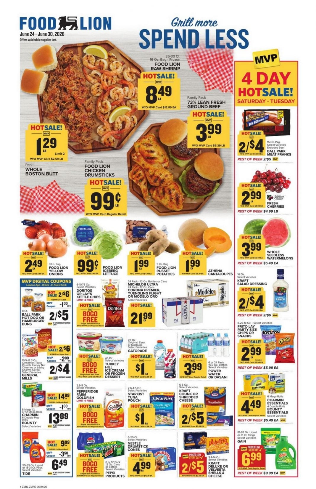 Food Lion Weekly Ad Jun 24 – Jun 30, 2026