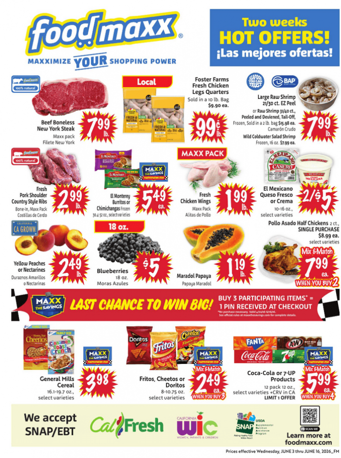 Food Maxx Weekly Ad Jun 03 – Jun 16, 2026