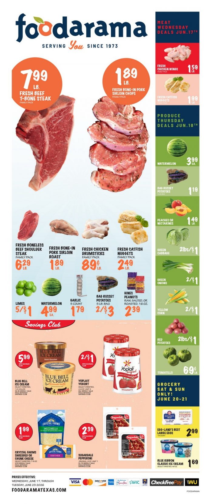 Foodarama Weekly Ad Jun 17 – Jun 23, 2026