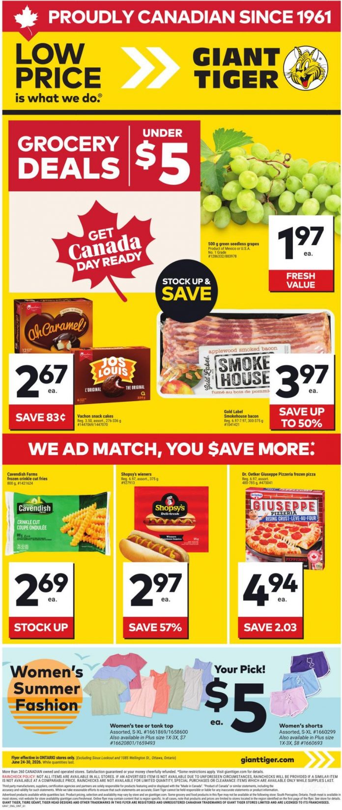 Giant Tiger Weekly Ad Jun 24 – Jun 30, 2026