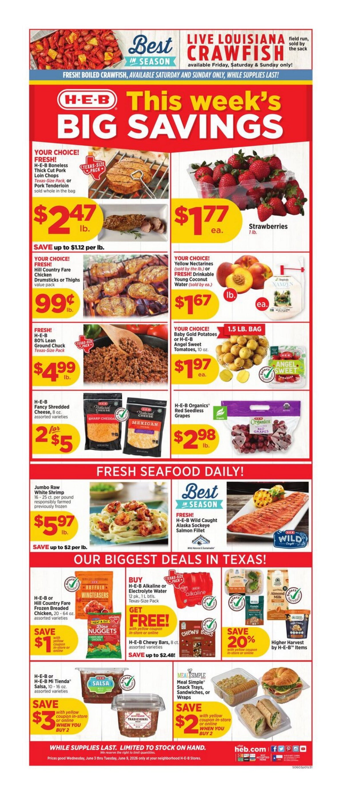 HEB Weekly Ad Jun 03 – Jun 09, 2026