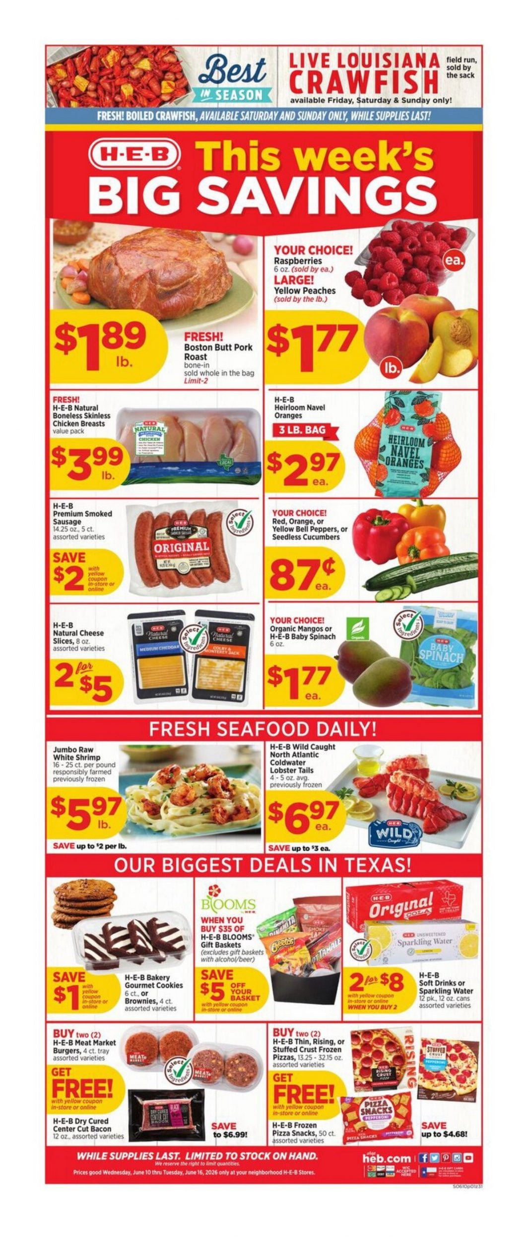HEB Weekly Ad Jun 10 – Jun 16, 2026
