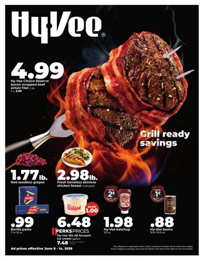 Hy-Vee Weekly Ad Jun 08 – Jun 14, 2026