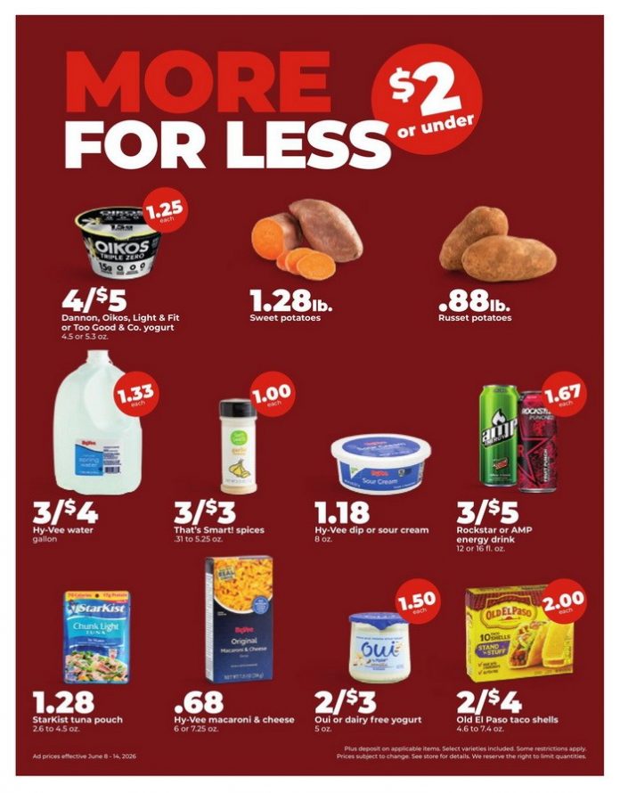 Hy-Vee Weekly Ad Jun 08 – Jun 14, 2026