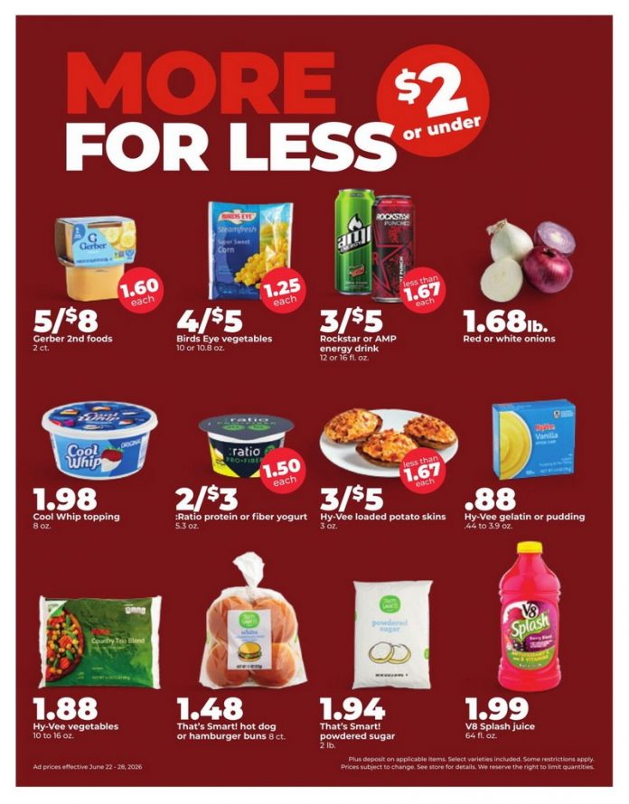 Hy-Vee Weekly Ad Jun 22 – Jun 28, 2026 (Independence Day Promotion ...