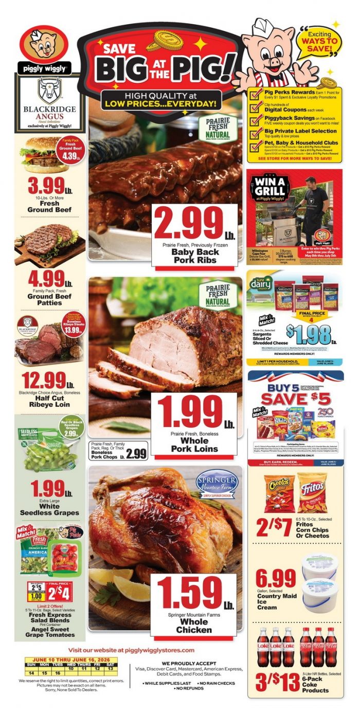 Piggly Wiggly Weekly Ad Jun 10 – Jun 16, 2026