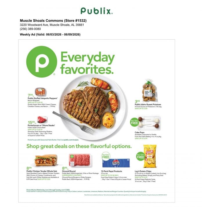 Publix Weekly Ad Jun 03 – Jun 09, 2026