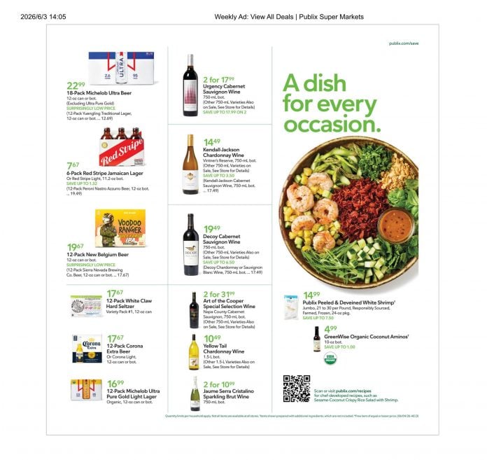 Publix Weekly Ad Jun 03 – Jun 09, 2026