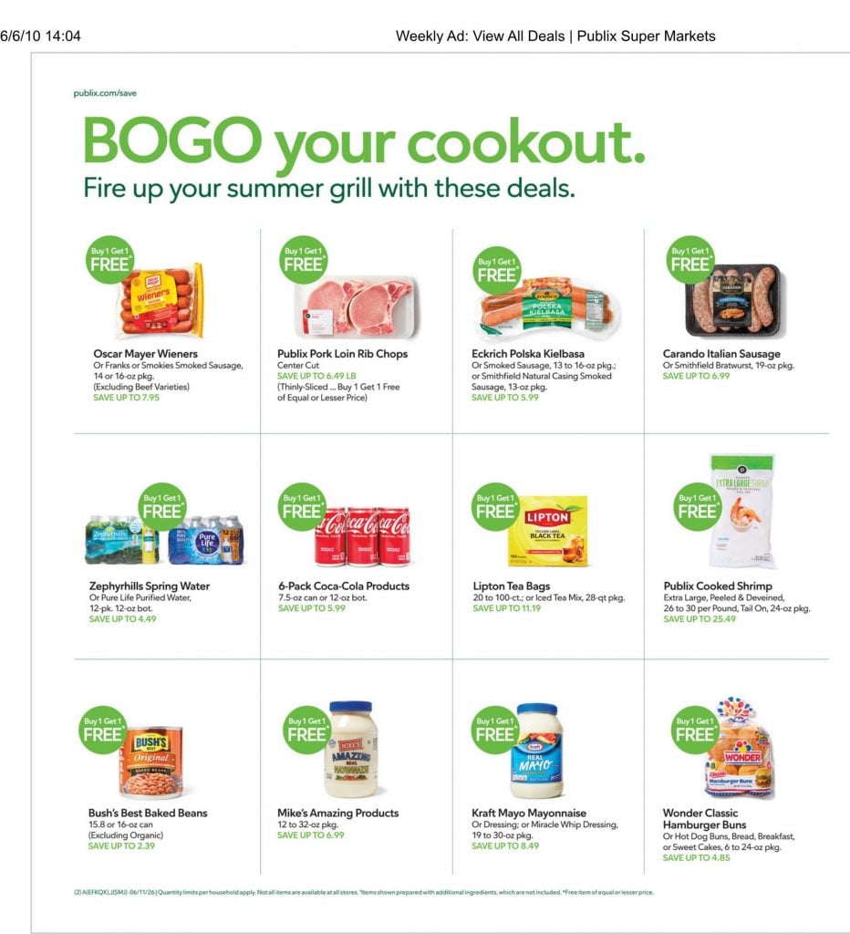 Publix Weekly Ad Jun 10 – Jun 16, 2026