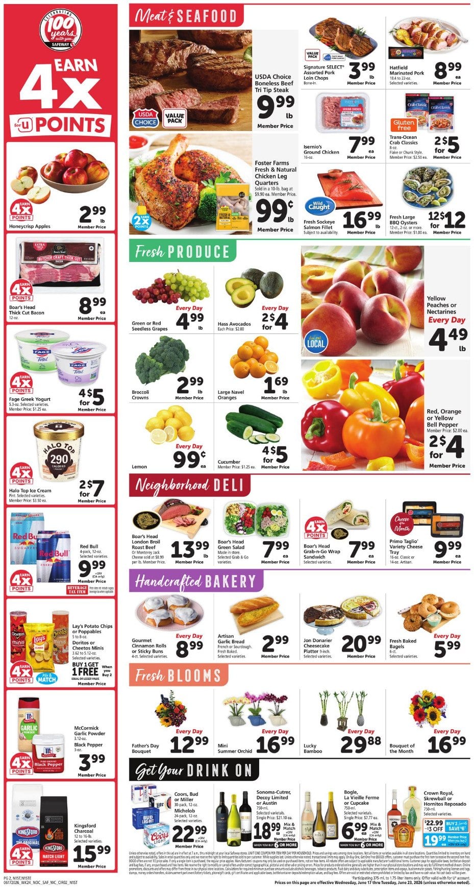 Safeway Weekly Ad Jun 17 – Jun 23, 2026 (Father's Day Promotion Included)