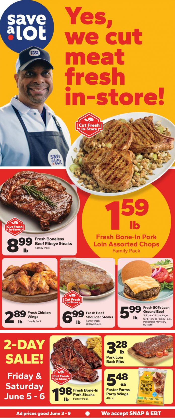 Save A Lot Weekly Ad Jun 03 – Jun 09, 2026