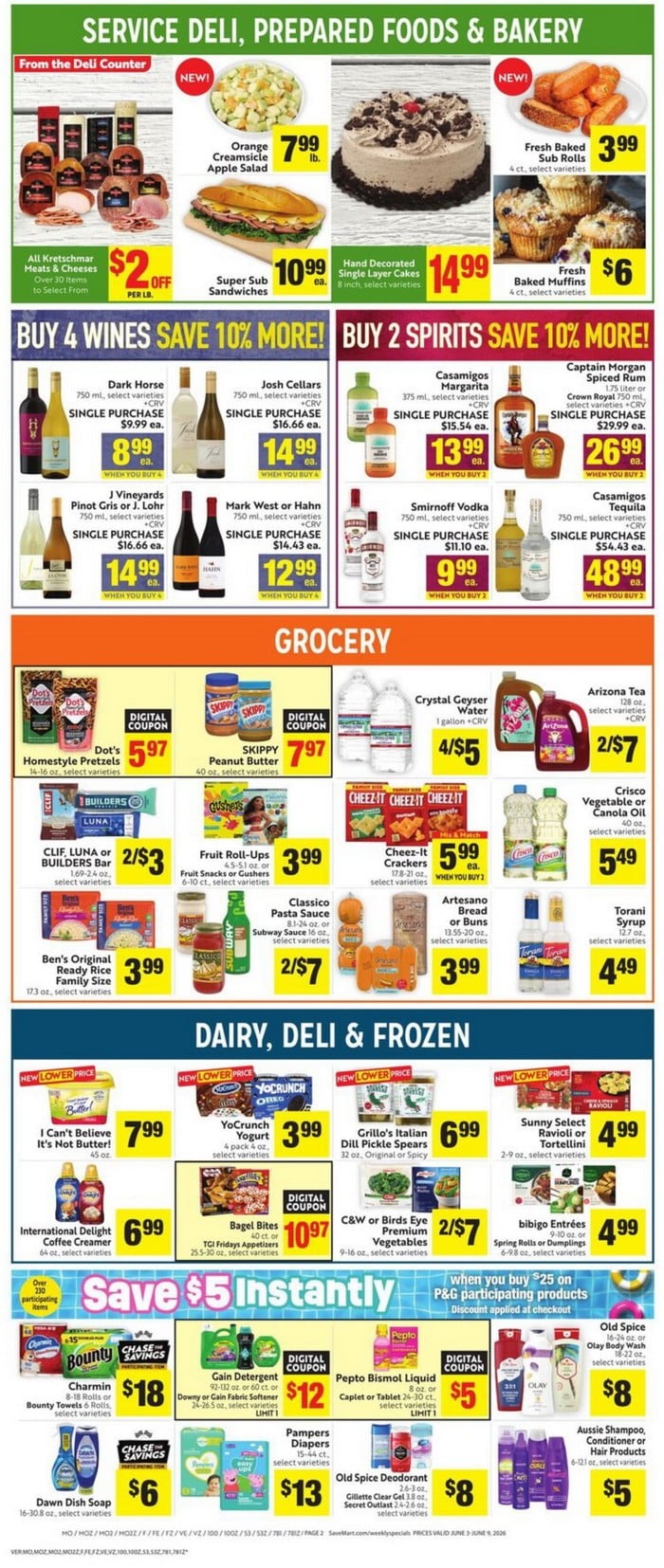 Save Mart Supermarkets Weekly Ad Jun 03 – Jun 09, 2026