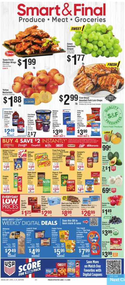 Smart & Final Weekly Ad Jun 03 – Jun 09, 2026