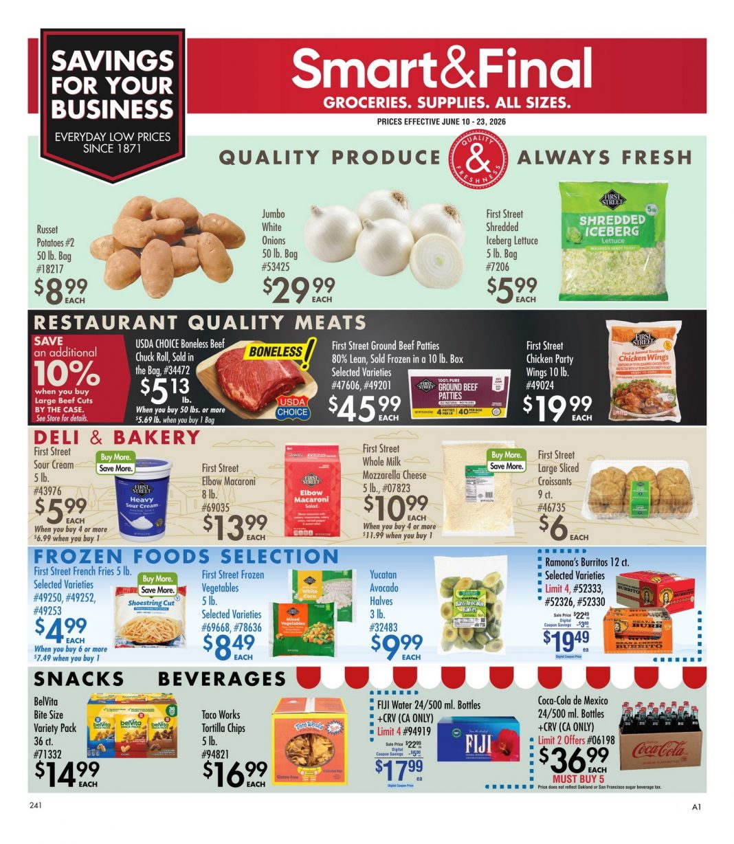 Smart & Final Weekly Ad Jun 17 – Jun 23, 2026