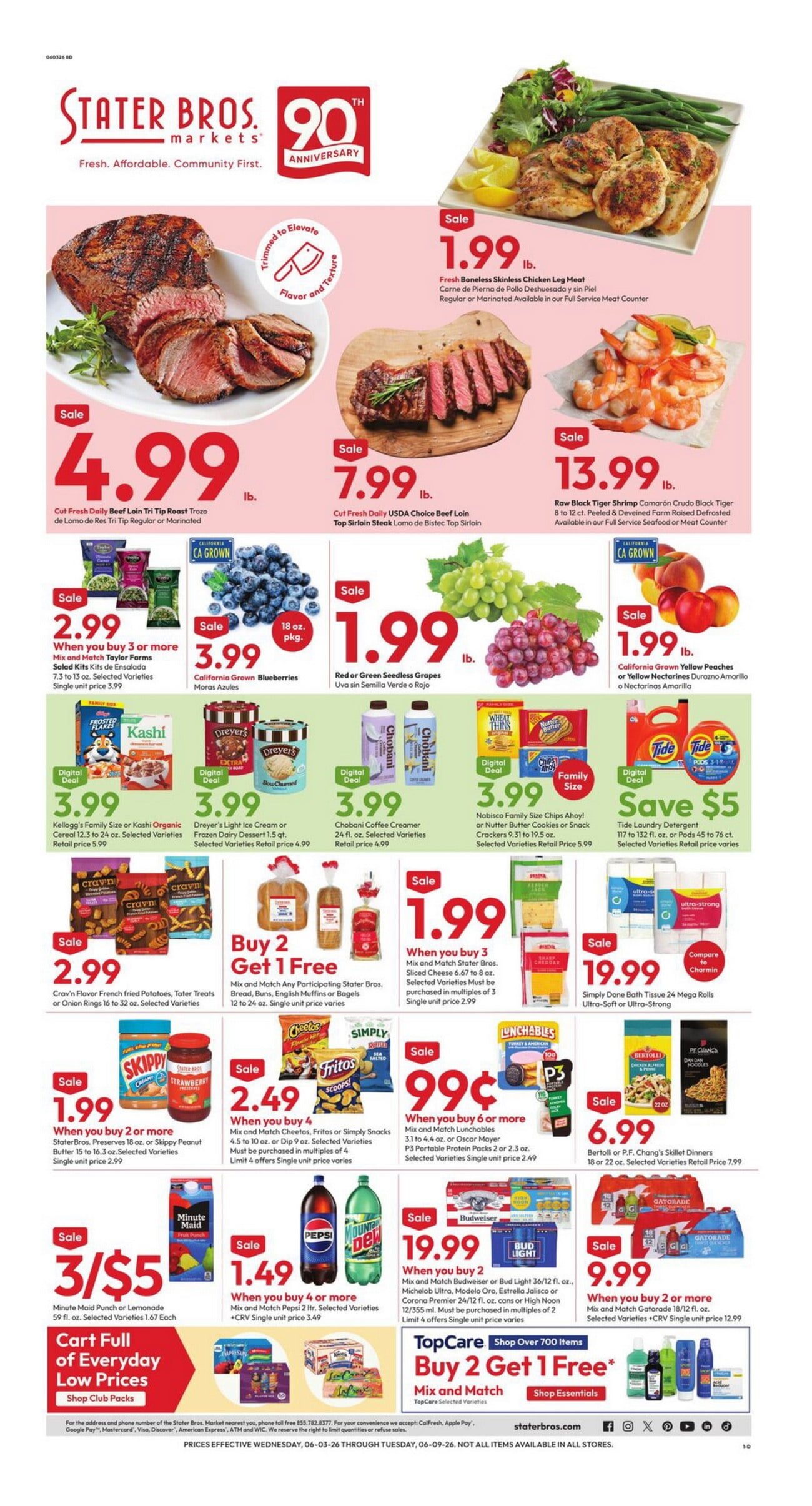 Stater Bros Weekly Ad Jun 03 – Jun 09, 2026