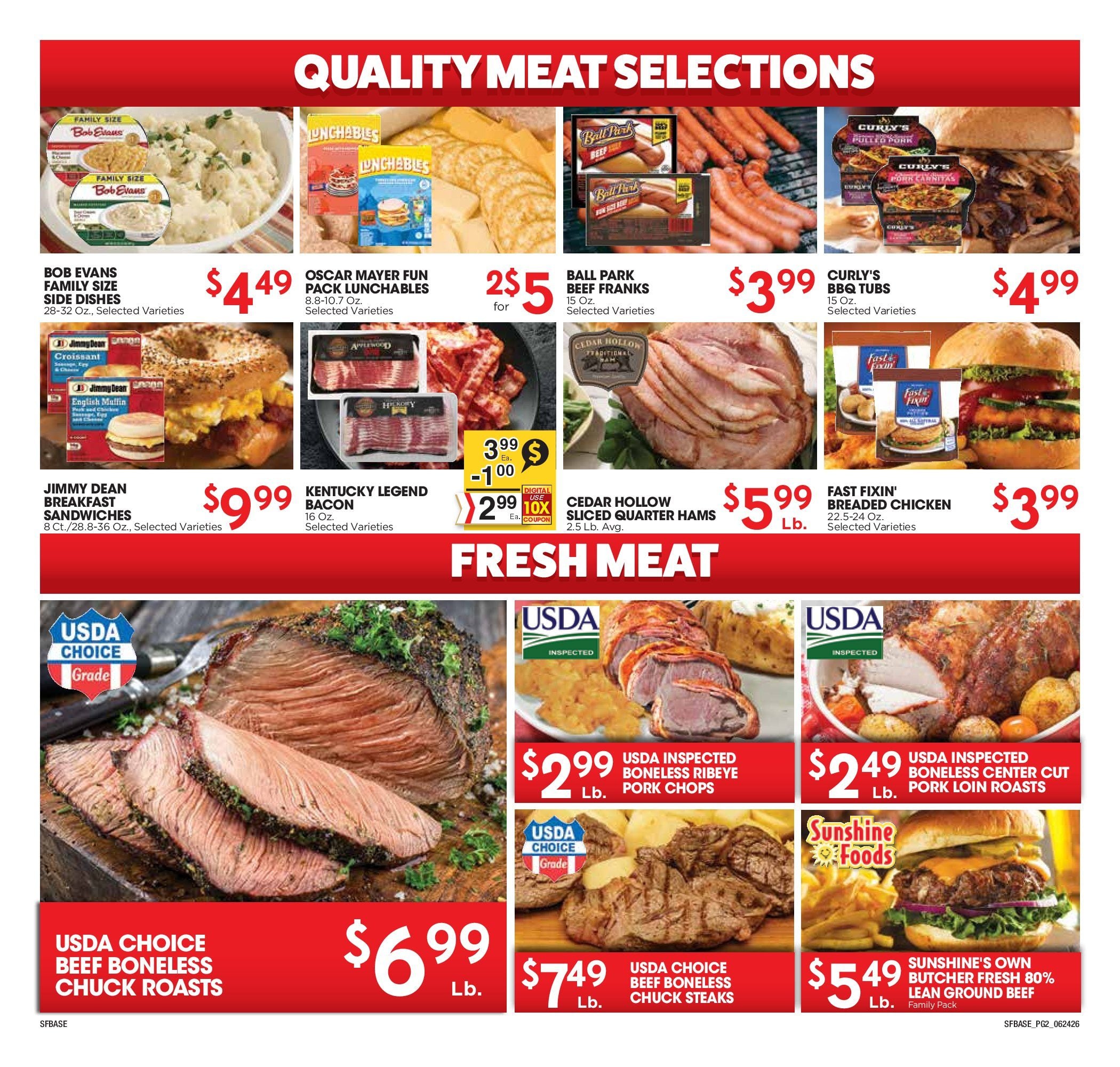 Sunshine Foods Weekly Ad Jun 24 – Jun 30, 2026