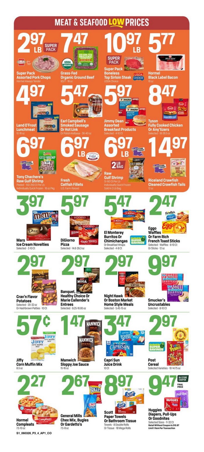 Super 1 Foods Weekly Ad Jun 03 – Jun 09, 2026