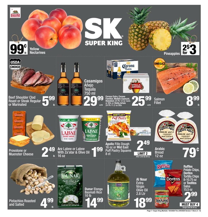 Super King Weekly Ad Jun 03 – Jun 09, 2026