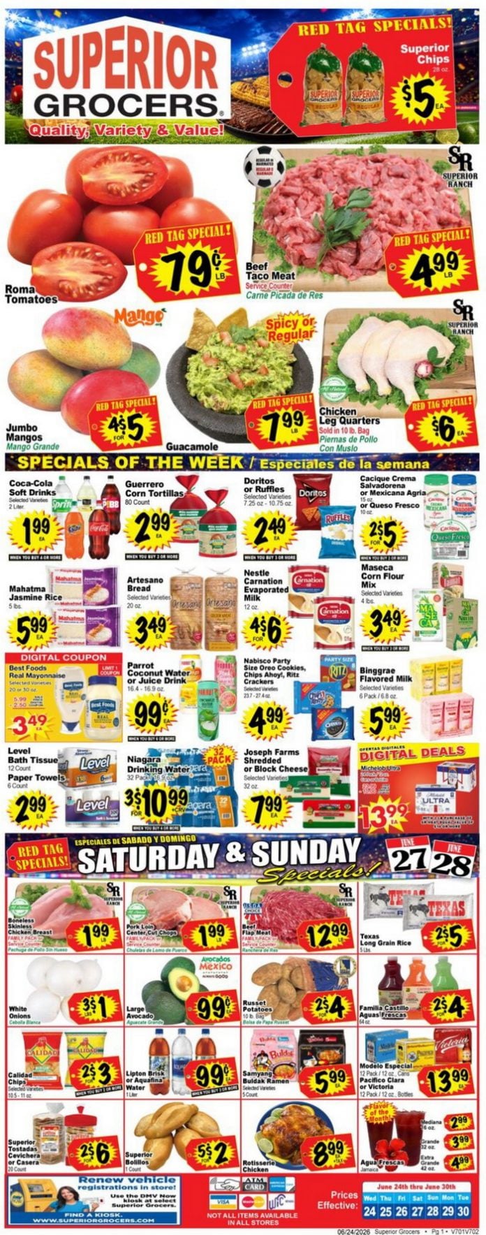 Superior Grocers Weekly Ad Jun 24 – Jun 30, 2026