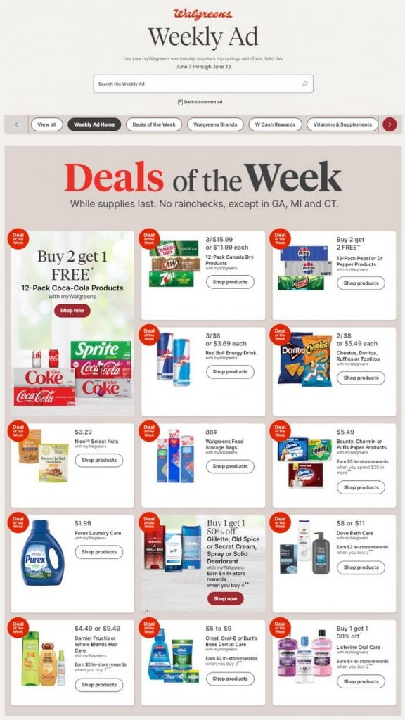 Walgreens Weekly Ad Jun 07 – Jun 13, 2026