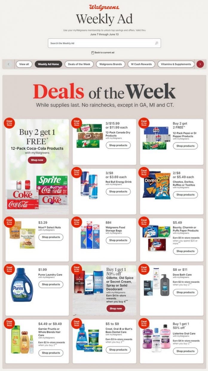 Walgreens Weekly Ad Jun 07 – Jun 13, 2026