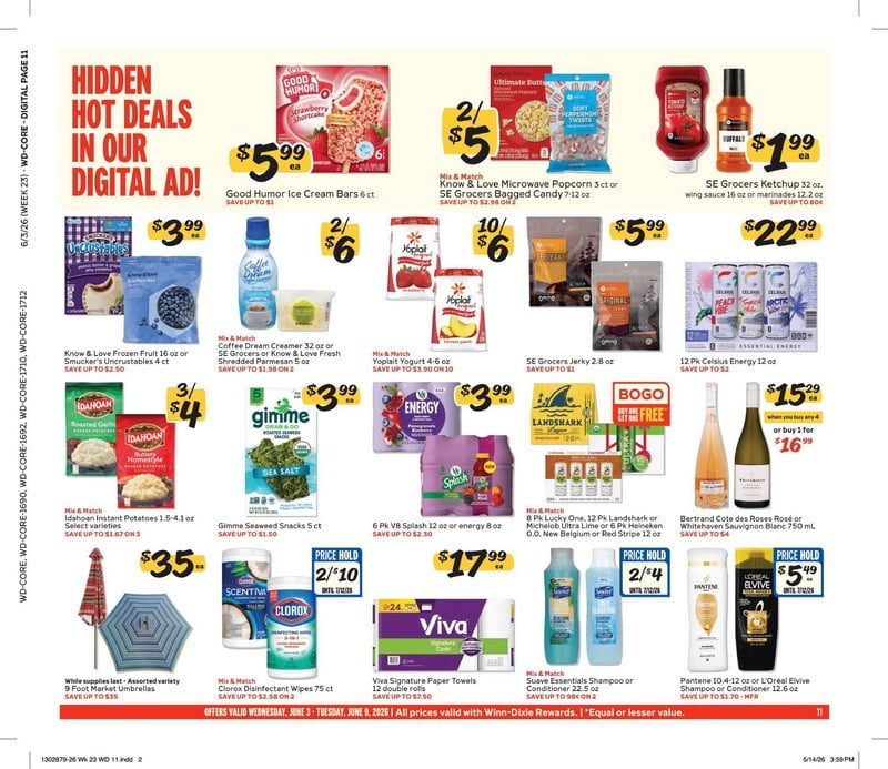 Winn-Dixie Weekly Ad Jun 03 – Jun 09, 2026