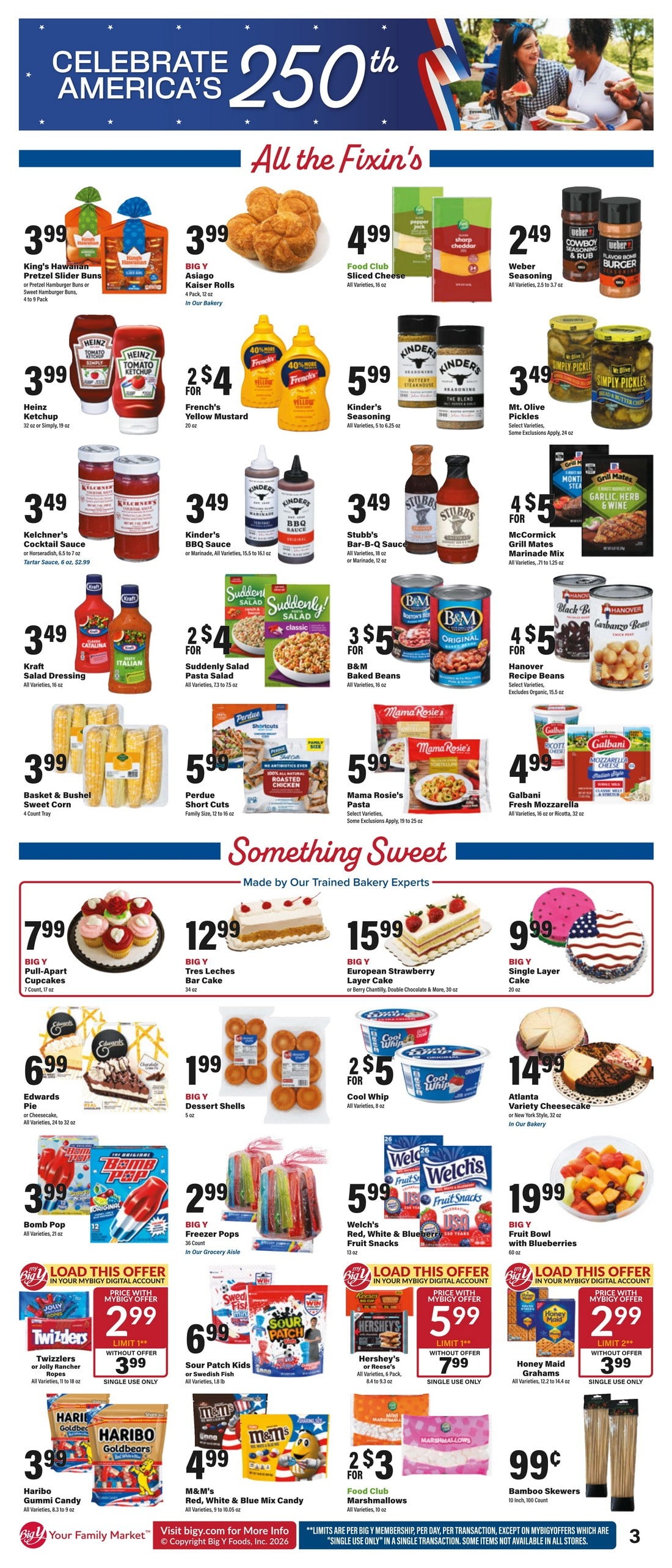 Big Y Weekly Ad Jul 02 – Jul 08, 2026 (Independence Day Promotion Included)